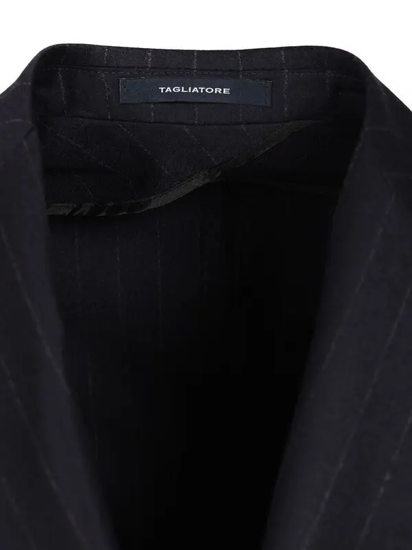 Tagliatore Double-breasted Pinstriped Suit