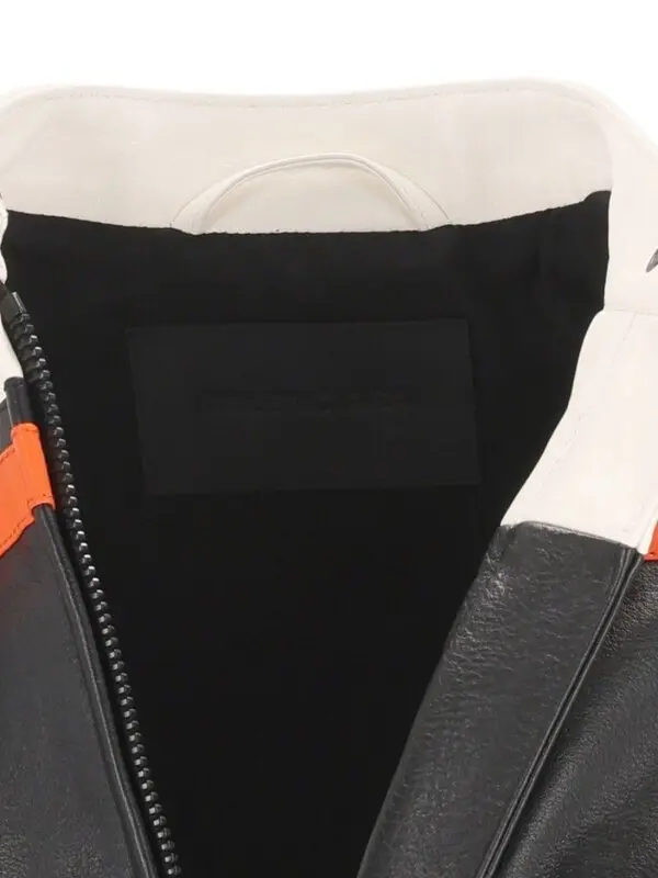 Balenciaga Fitted Leather Biker Jacket