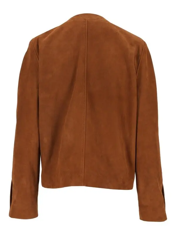 Saint Laurent Short Suede Jacket