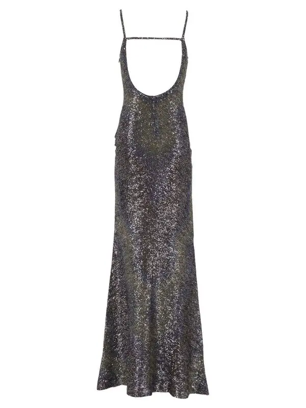 Missoni Long Dress With Low Back And Sequins