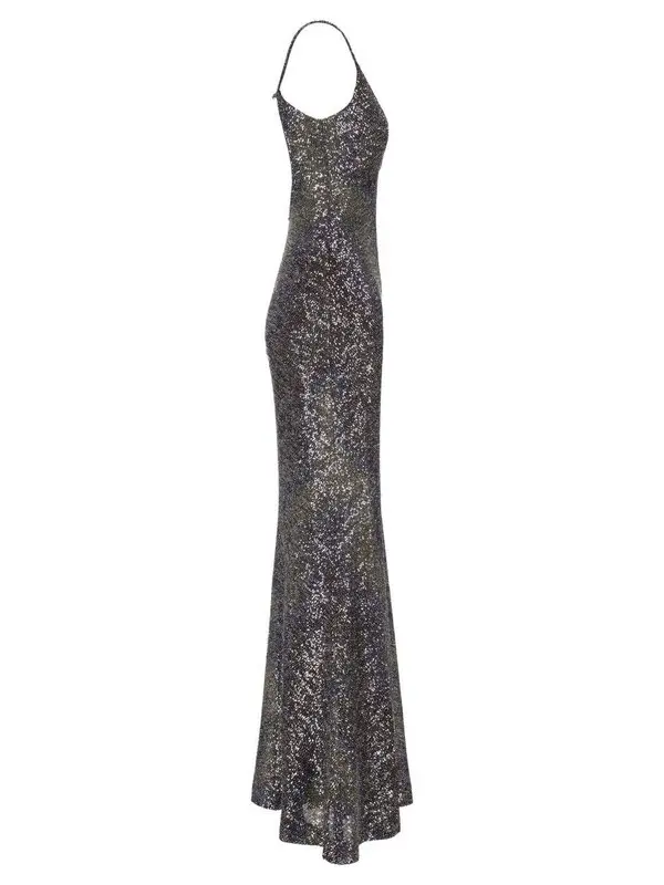 Missoni Long Dress With Low Back And Sequins