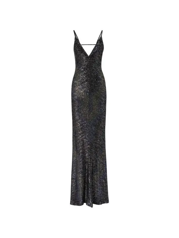 Missoni Long Dress With Low Back And Sequins