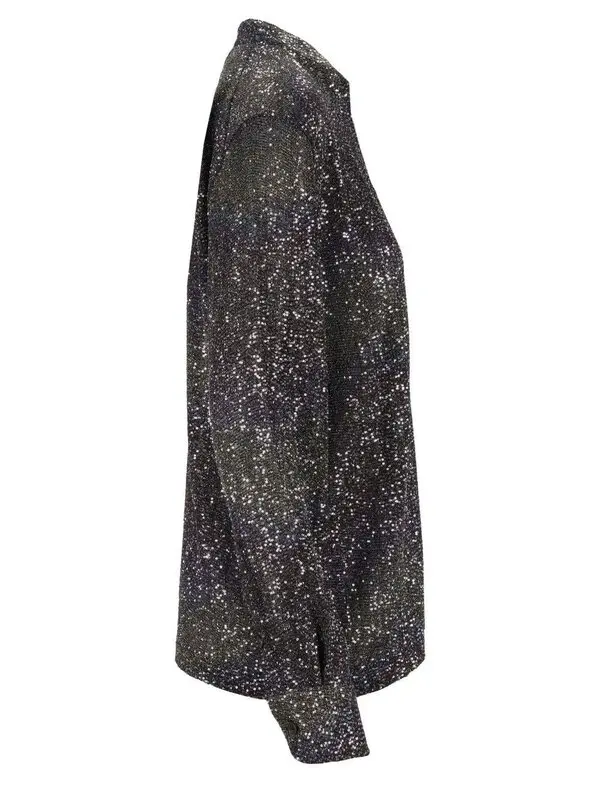Missoni Oversized Shirt With Sequin Appliqu