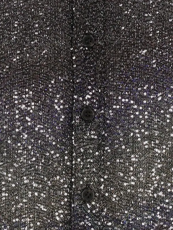 Missoni Oversized Shirt With Sequin Appliqu
