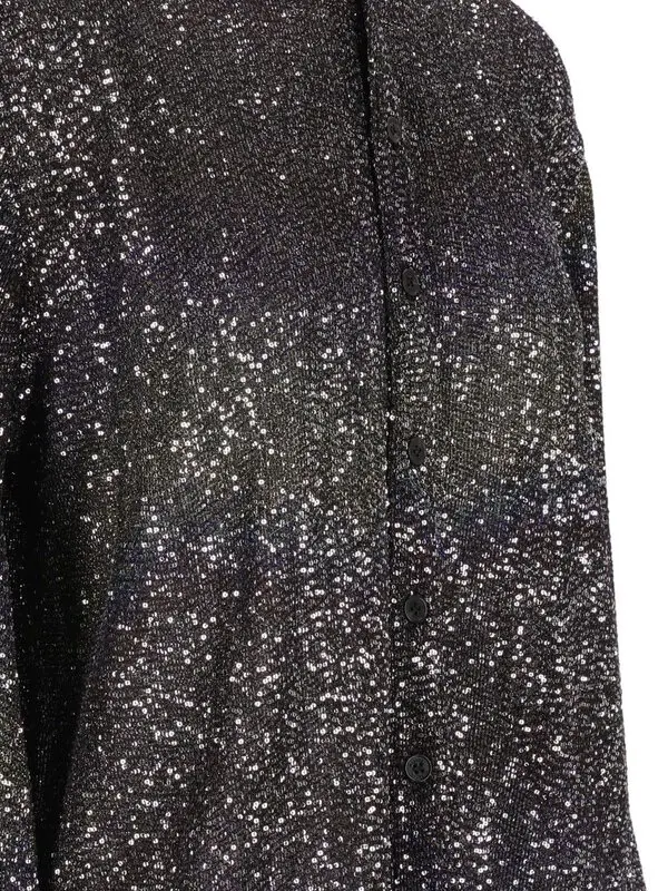 Missoni Oversized Shirt With Sequin Appliqu