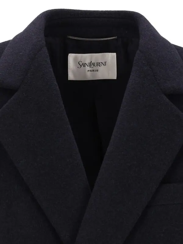 Saint Laurent Double-breasted Coat
