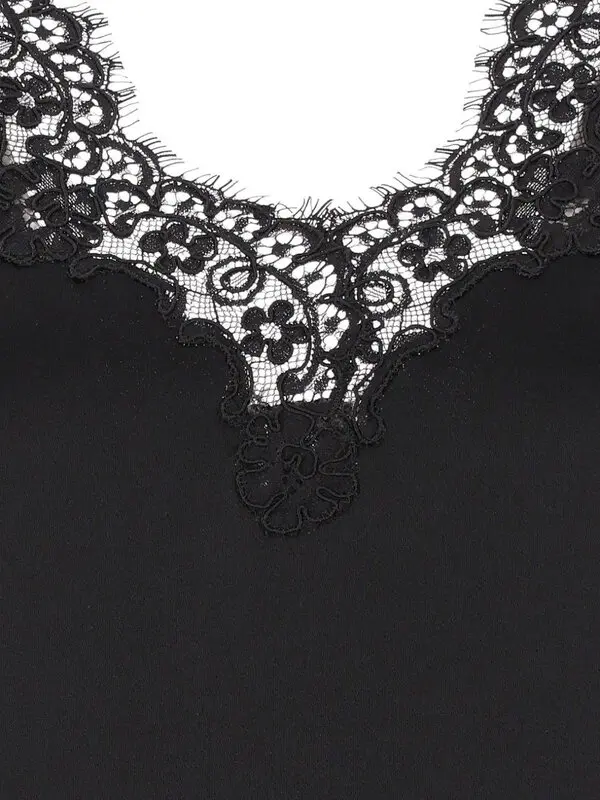 Stella McCartney Lace Detail Slip Dress
