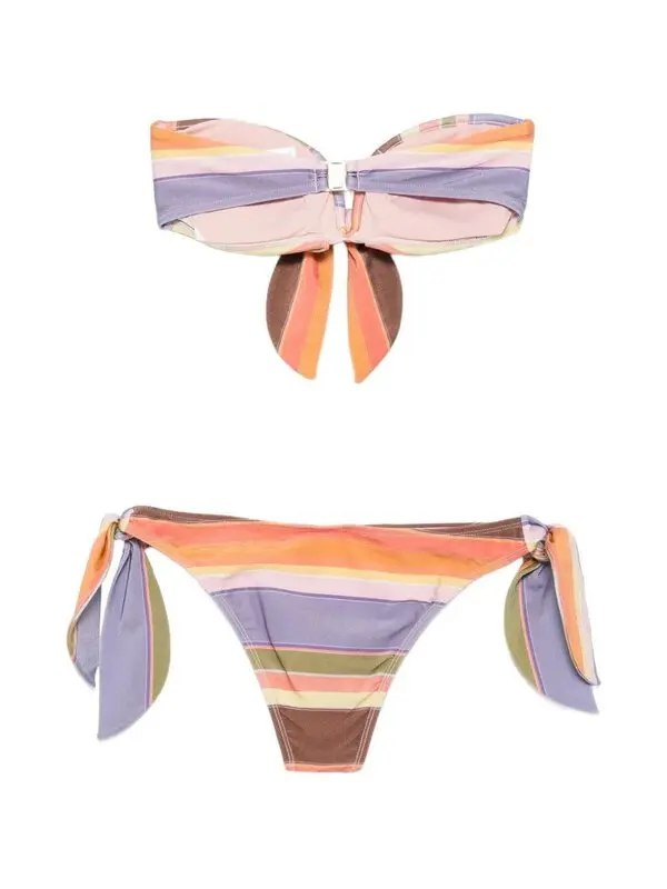 Zimmermann Solstice Scarf Tie Bikini