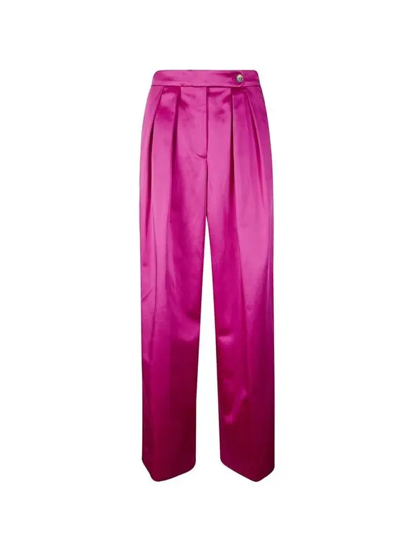 Dries Van Noten Wide Leg Pleated Trousers