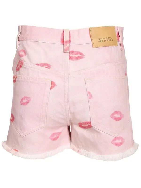 Isabel Marant Étoile The Kiss" Denim Shorts