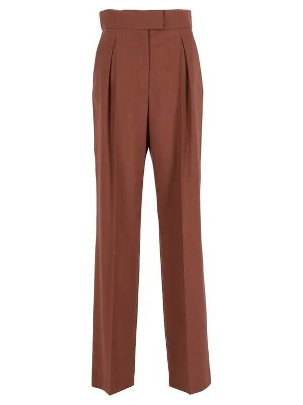 Valentino Garavani Tailored Trousers In British Mohair