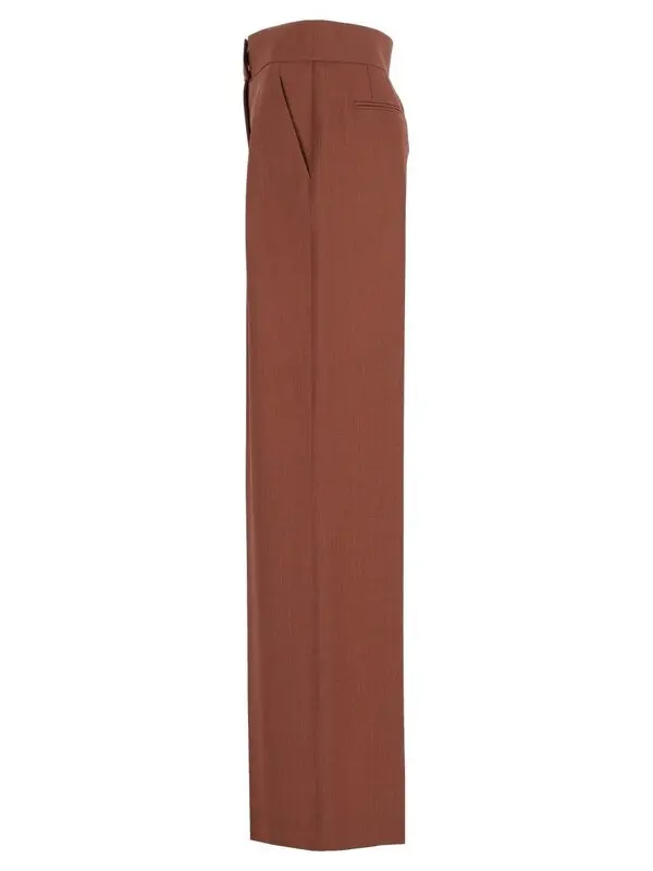 Valentino Garavani Tailored Trousers In British Mohair