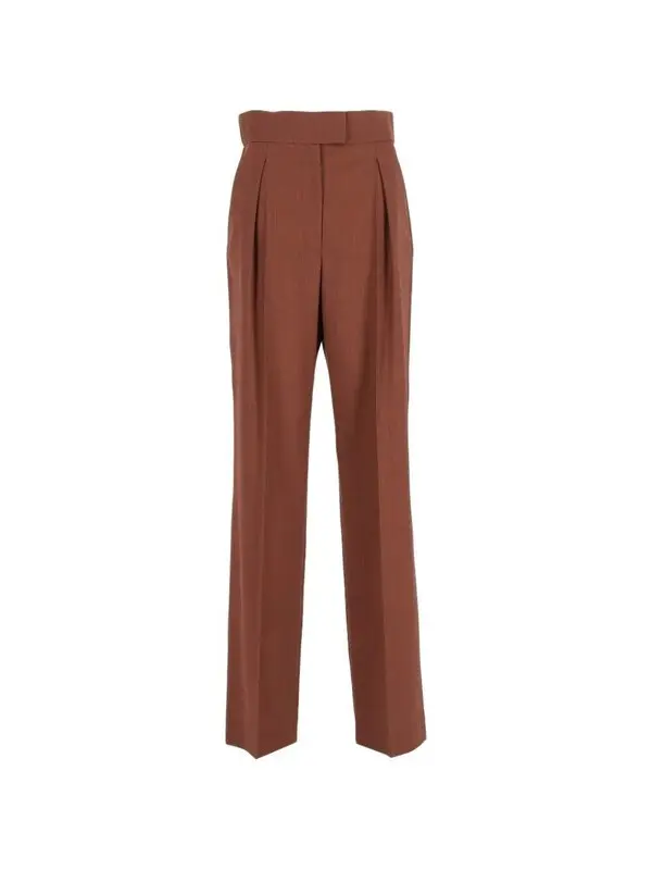 Valentino Garavani Tailored Trousers In British Mohair