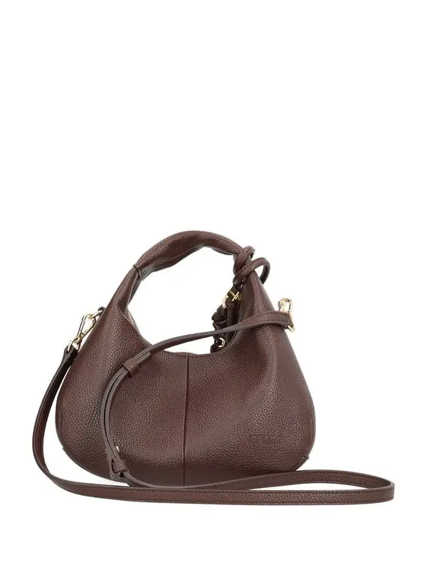 GANNI Mini Shoulder Bag With Grained Finish