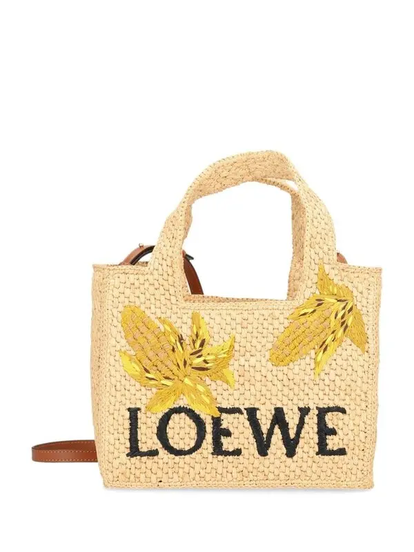 Loewe The Font Tote - Cream