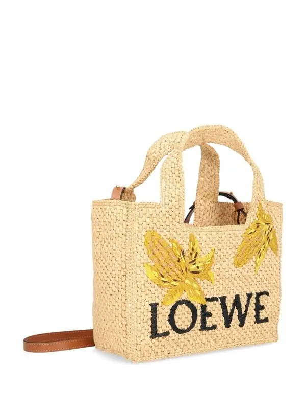 Loewe The Font Tote - Cream