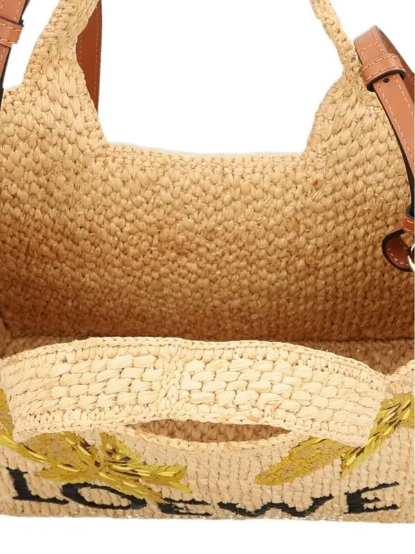 Loewe The Font Tote - Cream