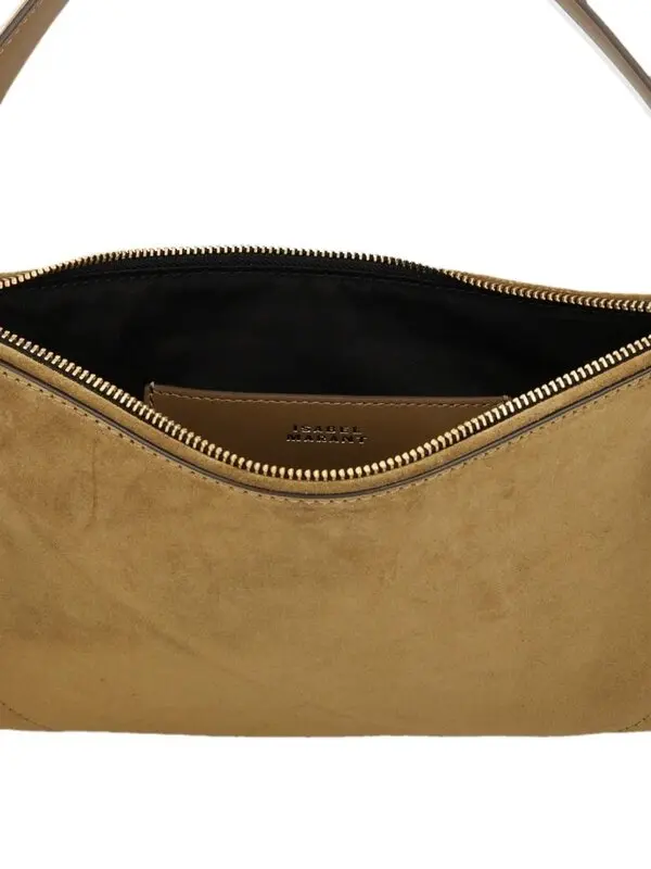 Isabel Marant Étoile Oskan Suede Hobo Bag - Cream