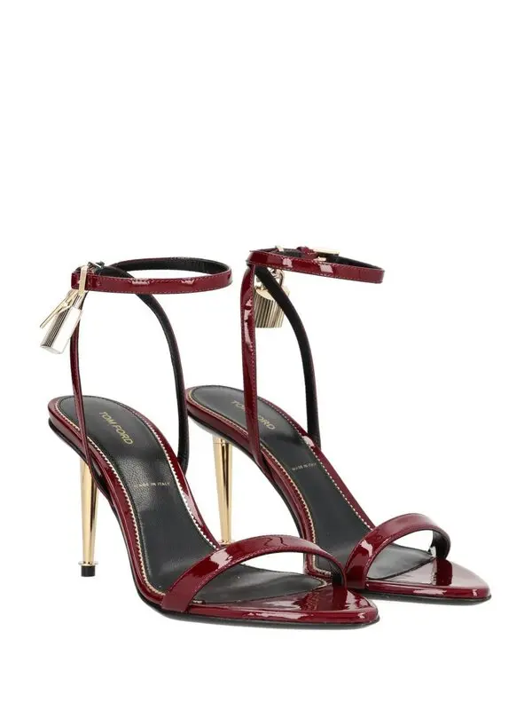 TOM FORD Padlock Heeled Sandals