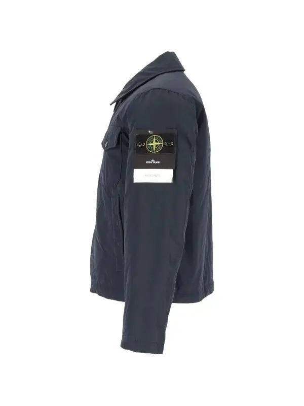 Stone Island Down-padded Matte Polyester And Nylon Micro Reps Coach Jacket