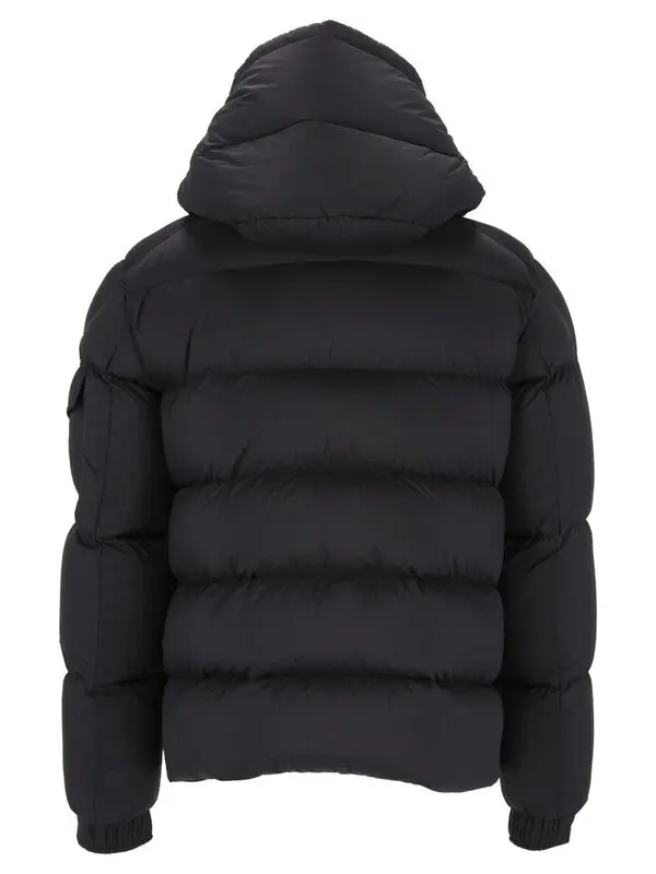 Moncler Maya 70 Short Down Jacket With Hood - Black