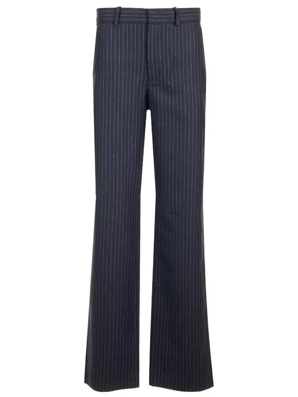 A.p.c. Tailored Striped Wool Trousers