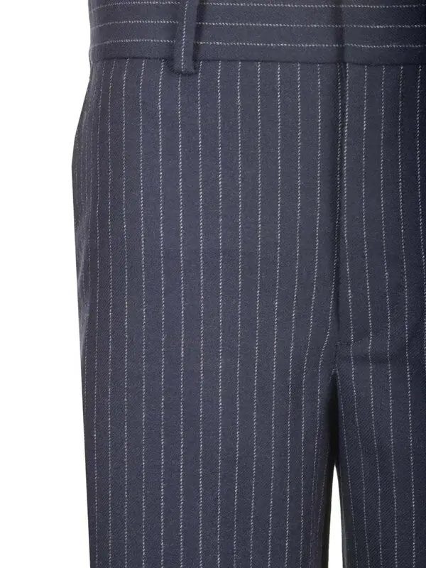 A.p.c. Tailored Striped Wool Trousers
