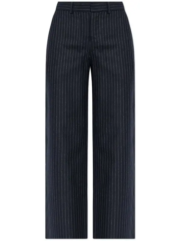 A.p.c. Tailored Striped Wool Trousers