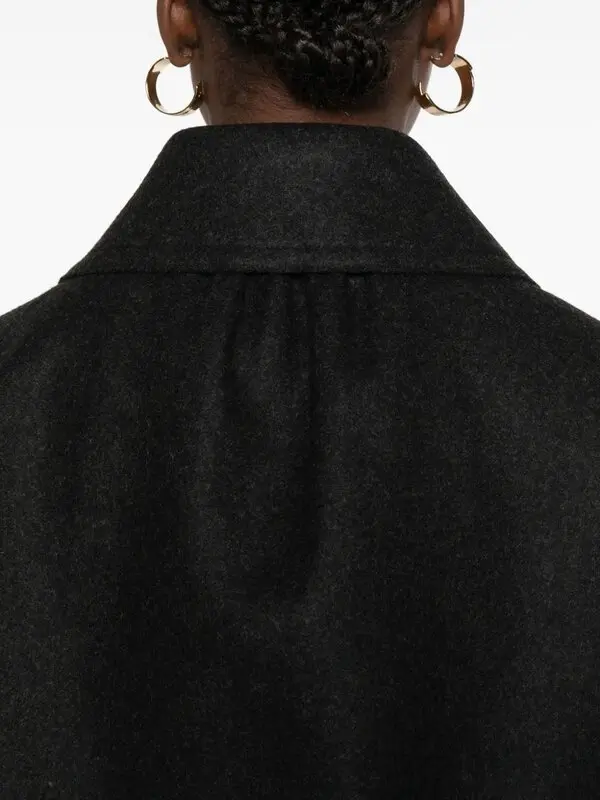 Fendi Wool Midi Coat