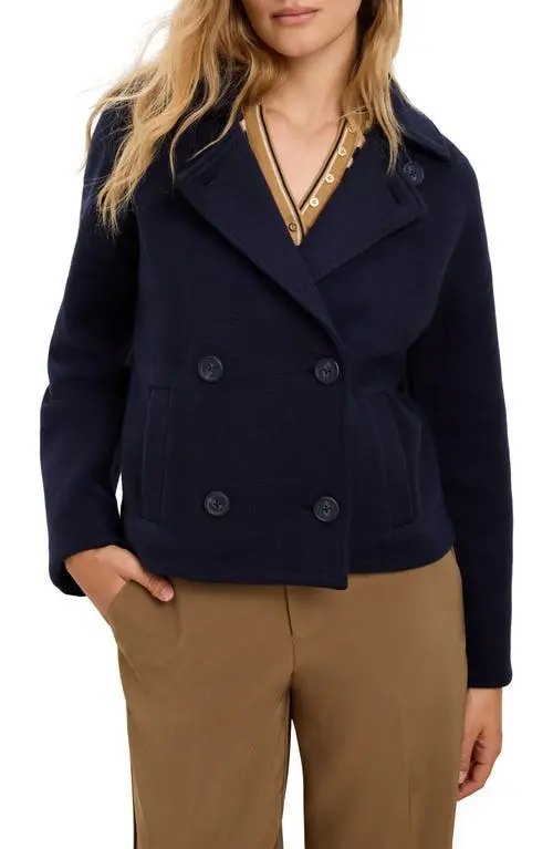 NIC+ZOE Cool Nights Knit Jacket - Dark Indigo