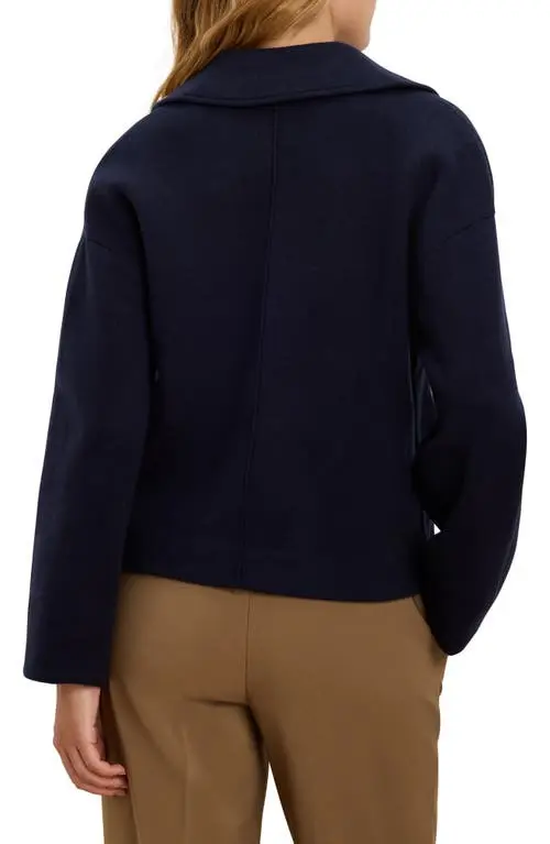 NIC+ZOE Cool Nights Knit Jacket - Dark Indigo