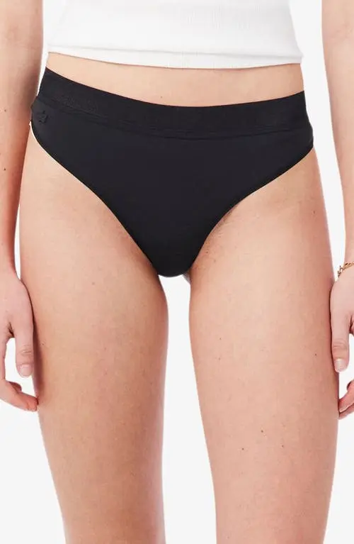 Lacoste Solid Thong