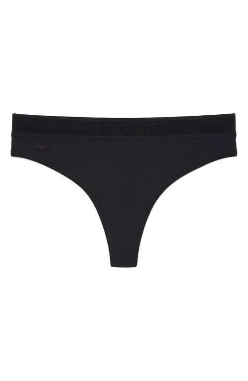 Lacoste Solid Thong