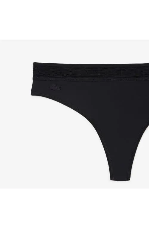 Lacoste Solid Thong