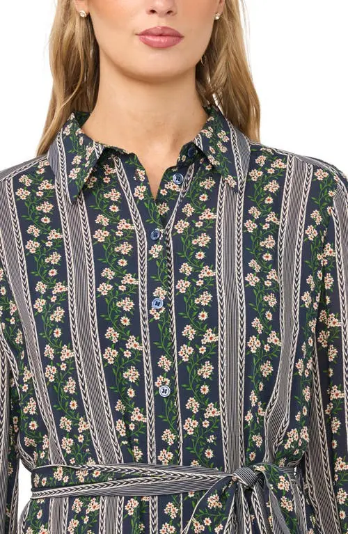Ted Baker London Sloan Long Sleeve Midi Shirtdress