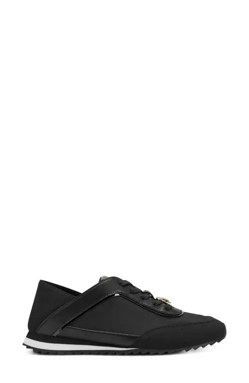 Karl Lagerfeld Paris Anelise Sneaker With Charm Detail - Black