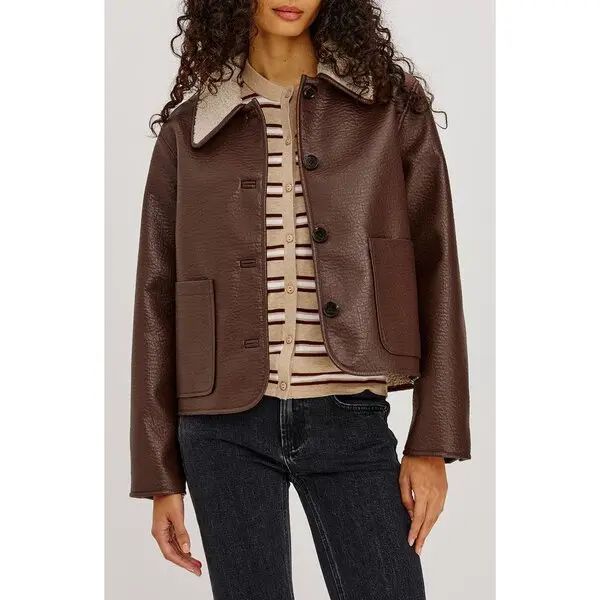 Rails Terra Faux Leather Jacket