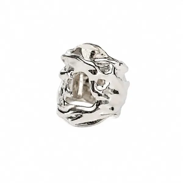ISKRA Liquify Statement Ring Sterling