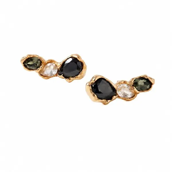 ISKRA Blossom Earrings With Swarovski Crystals