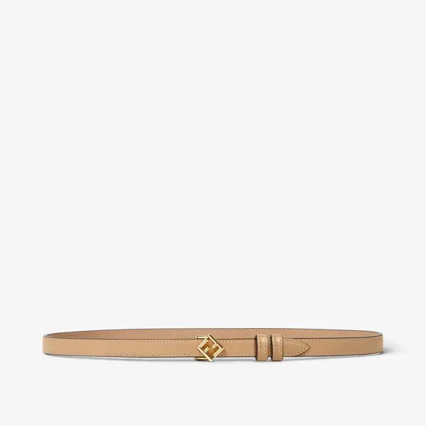 Fendi Ff Diamonds Belt - Beige