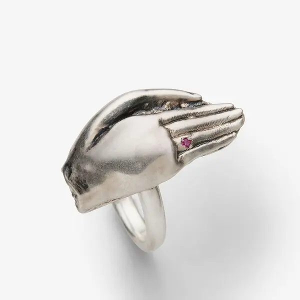 Fendi Mano" Ring