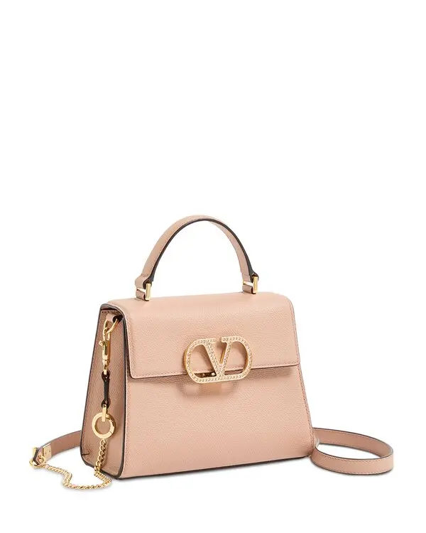 Valentino Garavani Small Leather Top Handle Bag
