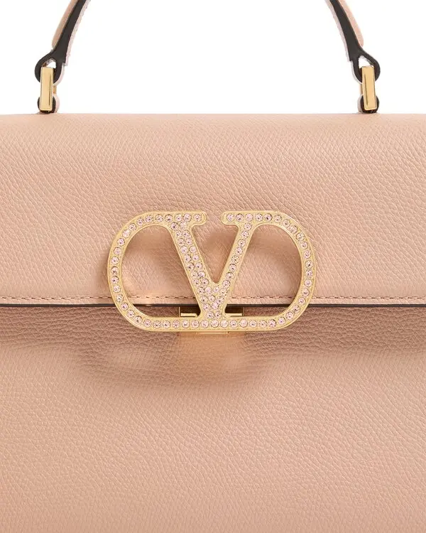 Valentino Garavani Small Leather Top Handle Bag