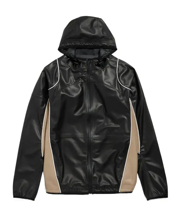 Balenciaga Techwear Windbreaker With Reflective Artwork