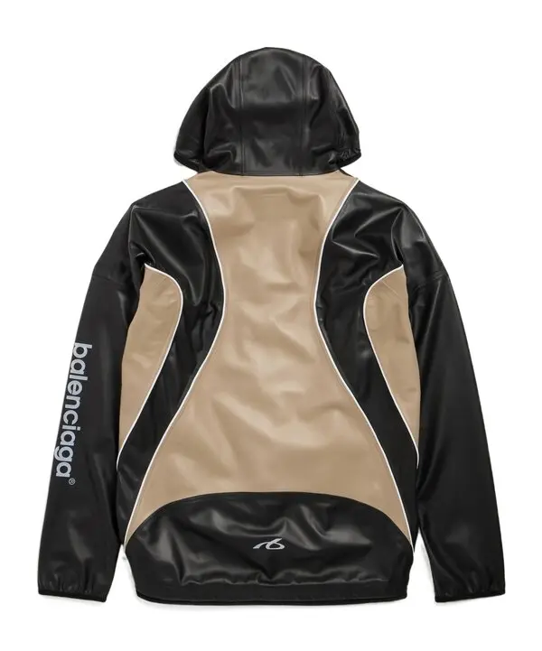 Balenciaga Techwear Windbreaker With Reflective Artwork