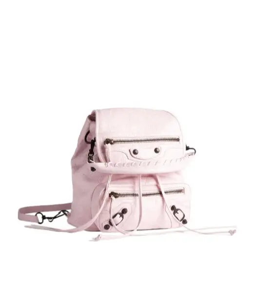 Balenciaga Le City Backpack Mini In Petal - Pink