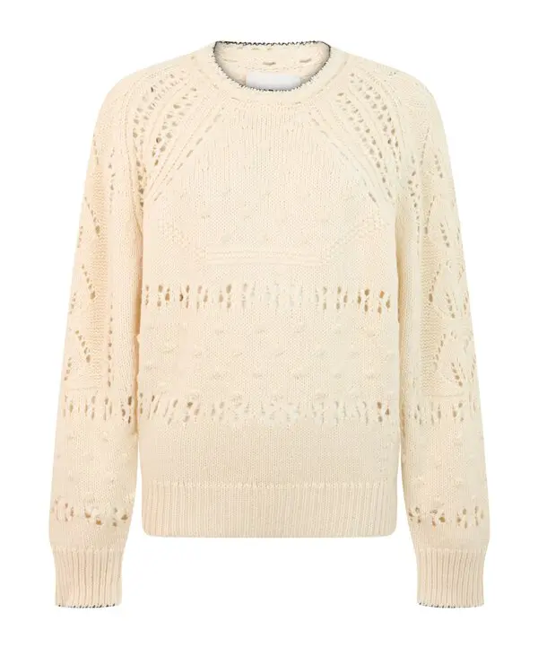 Isabel Marant Étoile Open-knit Crewneck Sweater
