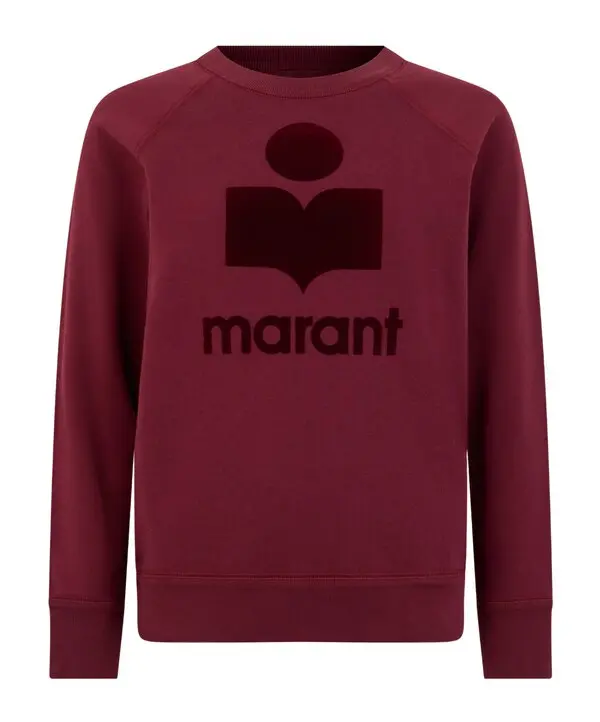 Isabel Marant Étoile Crewneck Sweatshirt With Graphic Logo