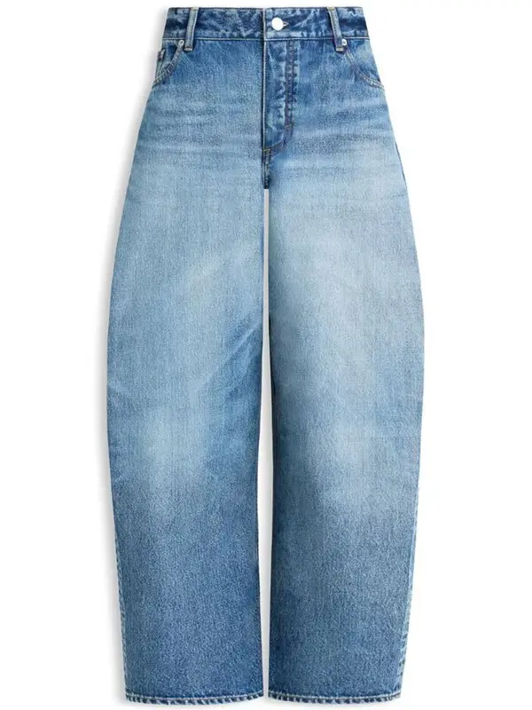 Alaïa High-waisted Wide-leg Jeans