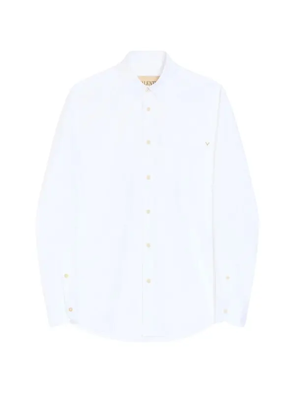 Valentino Garavani S 100% Cotton Shirt - White